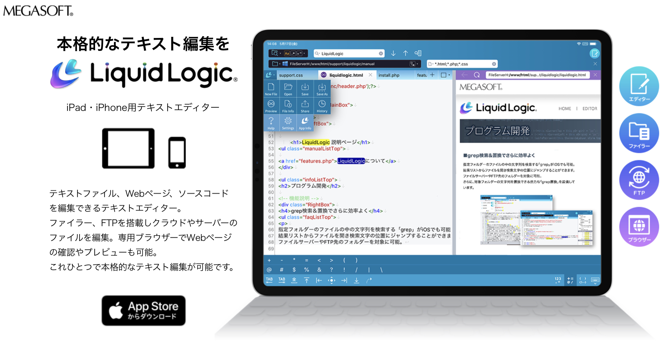 LiquidLogicで開発環境もWeb編集環境も一気に改善 - Keruru memo